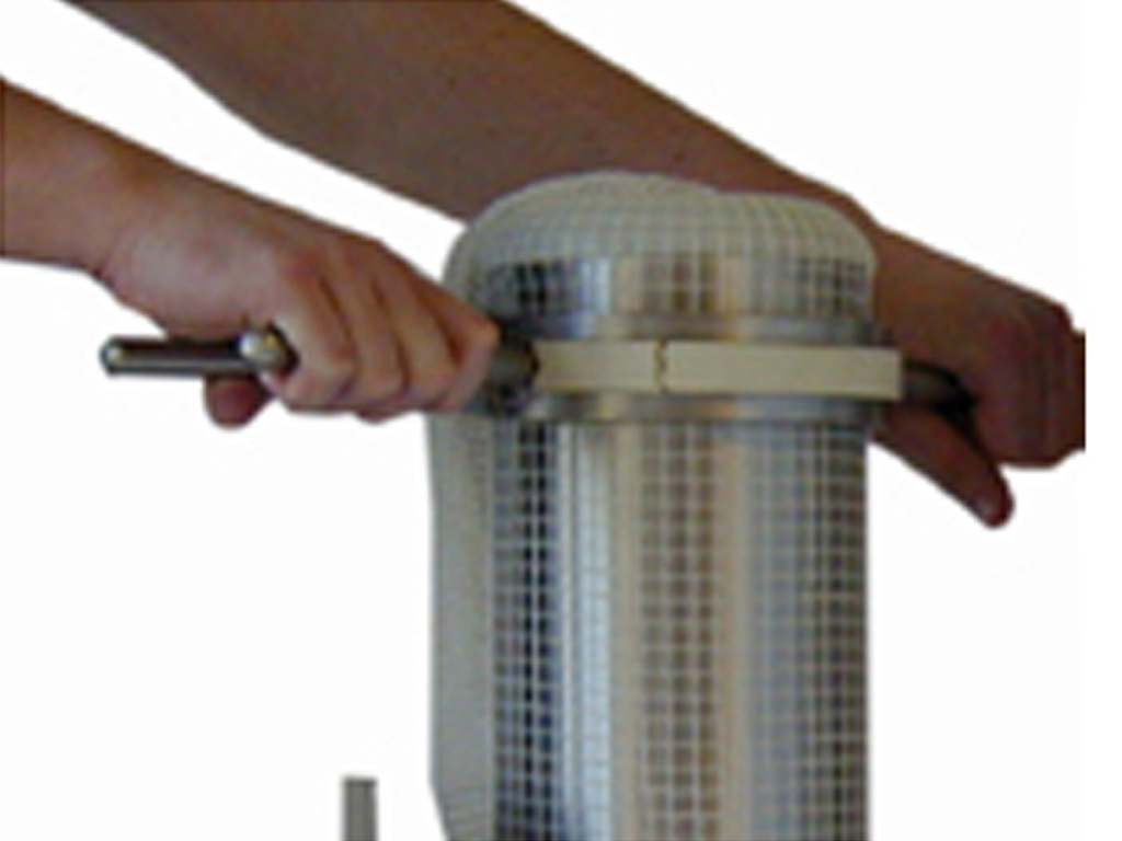 Scotnet Butcher Tubes and Dollies for Meat Net