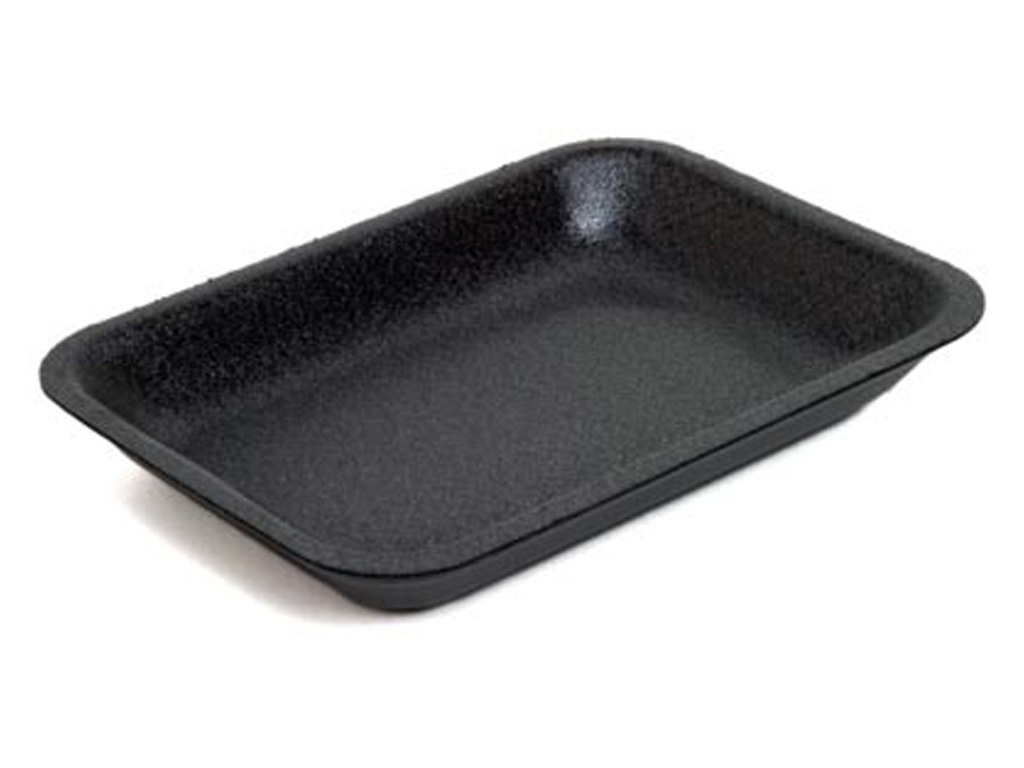 2D BLACK EPS TRAY REGULAR 1320/PACK | Scobies Direct