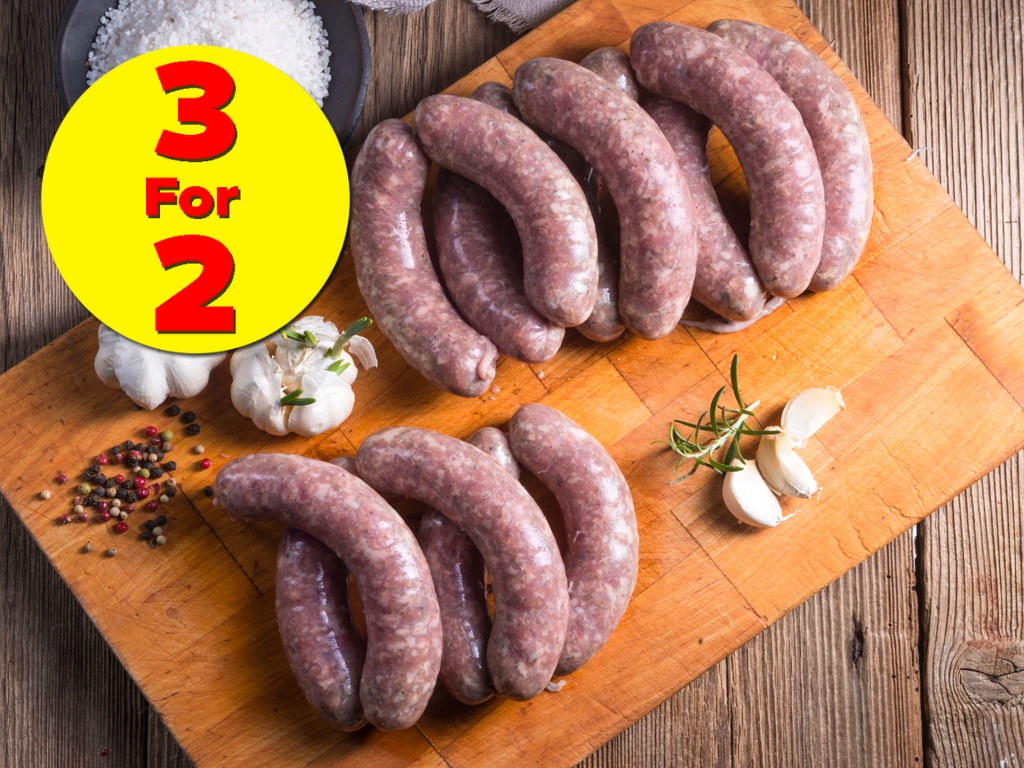 Sausages: Traditional Mix | Scobies Direct